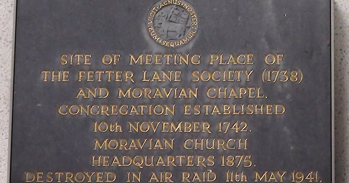 Fetter Lane Chapel - Methodist Heritage