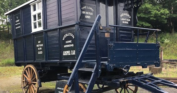 Gospel Car 'No. 11 Ebenezer' (replica) at Black Country Living Museum ...