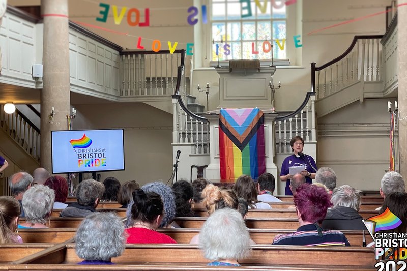 Pride at The New Room, Bristol - Methodist Church
