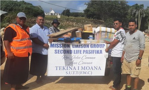 Volcano and Tsunami Response – Free Wesleyan Church of Tonga with the ...