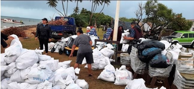 Volcano and Tsunami Response – Free Wesleyan Church of Tonga with the ...