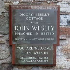 Wesley Cottage, Trewint (aka Digory Isbell's Cottage) - Methodist Heritage